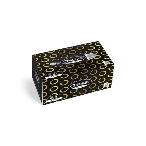 Gold Black Luxury Facial Tissues - Royal Pop-Up 2-Ply for Elite Livin ...